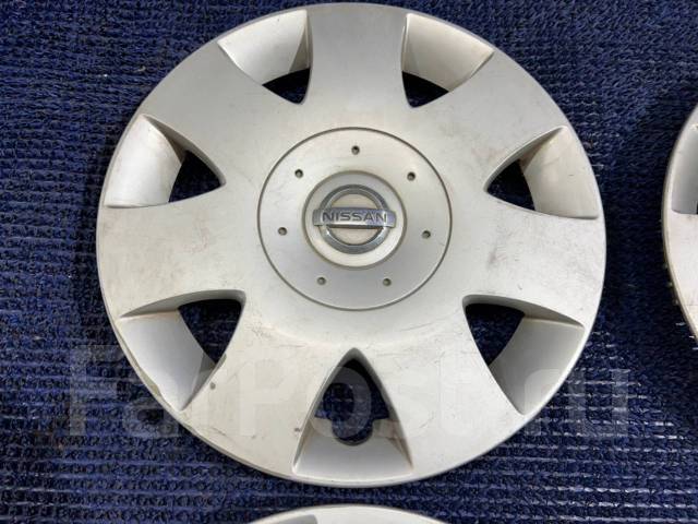 Колпаки R14 (комплект) Nissan, 14", 1 шт, 4 шт, б/у, в наличии. Цена: 2 ...