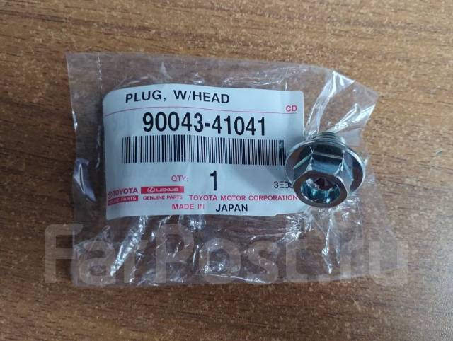 Пробка сливная поддона Toyota 90043-41041. Оригинал! купить во ...