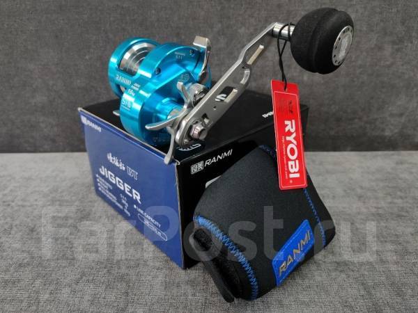 Катушка мультипликаторная для слоуджиггинга Ryobi Ranmi Jigger BT 50L ...
