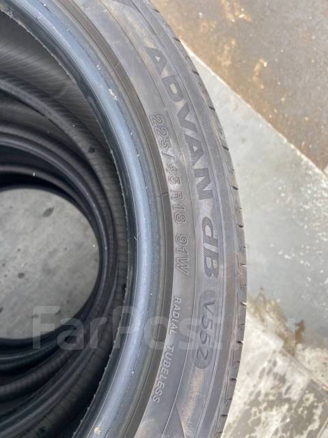 Yokohama Advan dB V552, 225/45 R18, 18", 1 шт, в наличии, 225 мм, 45 %, радиальный, летние. Цена ...