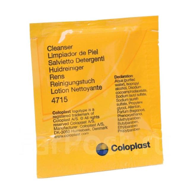 Салфетки для очистки кожи кожи Coloplast Comfeel, 1шт, новый, в наличии ...