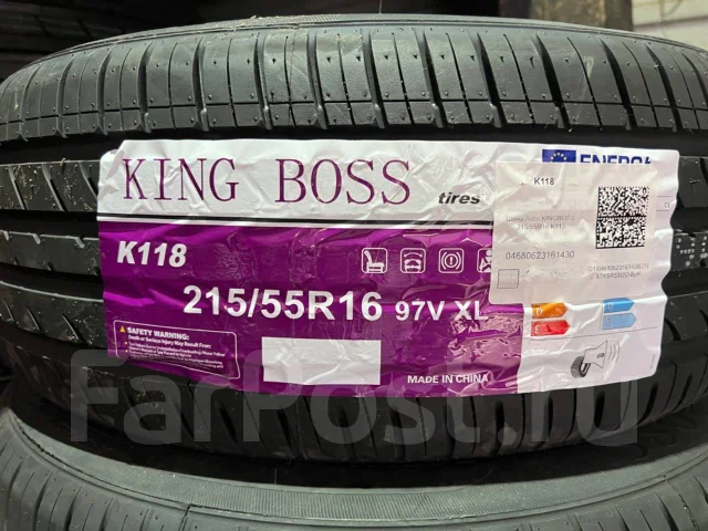 KingBoss(GOFORM) K118, 215/55R16, 16", 239 646 646 шт, в наличии, 215 ...