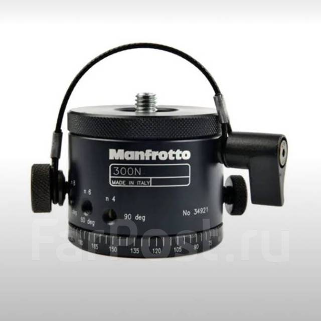 Панорамная головка Manfrotto 300N, б/у, в наличии. Цена: 20 000₽ во ...