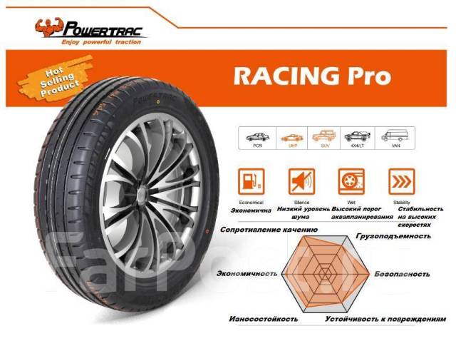 PowerTrac Racing Pro, 235/55 R18 104W XL, 18", 1 шт, в наличии, 235 мм ...