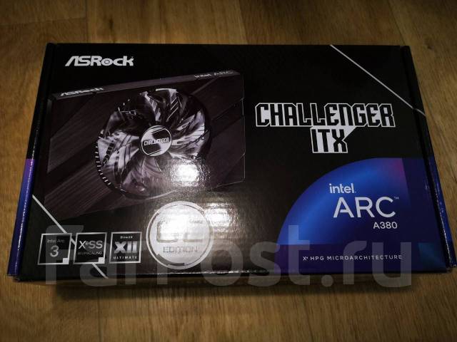 Видеокарта ASRock Intel Arc A380 Challenger ITX OC [A380 CLI 6GO ...