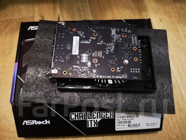 Видеокарта ASRock Intel Arc A380 Challenger ITX OC [A380 CLI 6GO ...