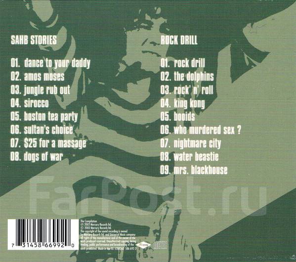 2CD The Sensational Alex Harvey Band "SAHB Stories 1976 / Rock Drill 1 ...