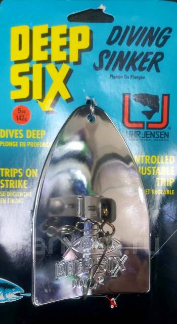 Заглубитель Deep Six 142g для троллинга в Maguro, новый, в наличии ...