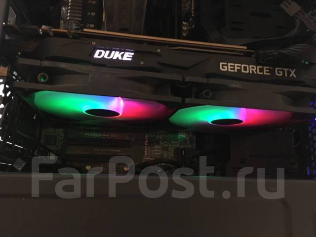 MSI Duke 1080ti 11gb, б/у, в наличии. Цена: 14 500₽ во Владивостоке