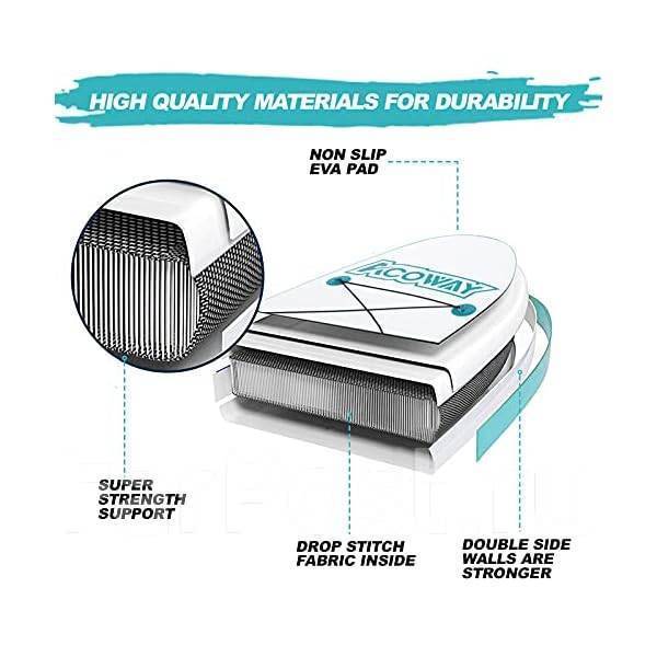 Надувная САП SUP доска Acoway 320*81*15, новый, в наличии. Цена: 11 999₽ во Владивостоке