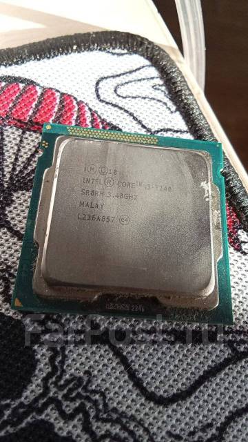 Процессор Socket 1155 Intel Core i3-3240, б/у, в наличии. Цена: 600₽ во ...