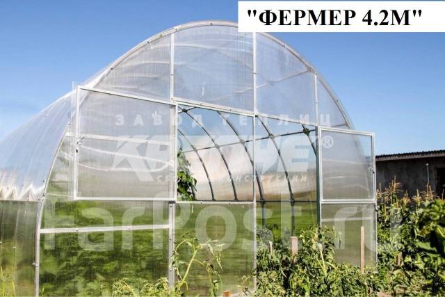 Теплица "Ферма" оцинкованный каркас 3х6, новый, в наличии. Цена: 19 560 ...