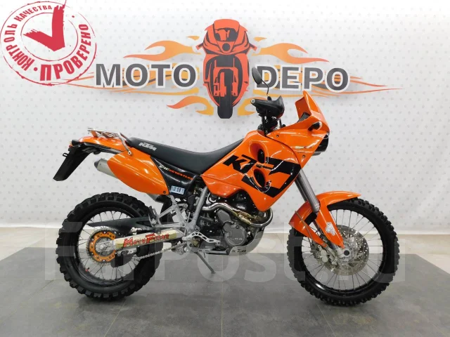 Мотоцикл KTM 640 Adventure 038928, 2004 год, 625 куб. см. 4х тактный ...