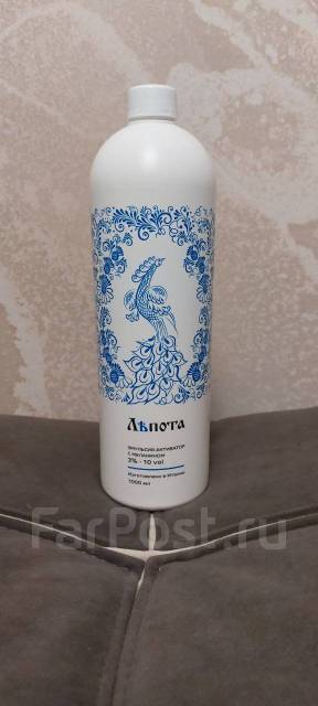 Эмуляция активатор для краски волос Лъпота 3% 1000мл, в наличии. Цена ...