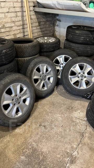Продам колеса Ниссан R16, диск 6,5 сверловка 5*114.3 шины 205/65/16, 16 ...