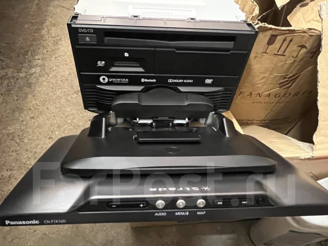 Автомагнитола Panasonic CN-F1X10D, 2 DIN — 178x100 мм, б/у, в наличии ...