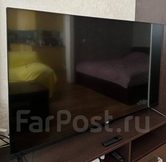 Продам ультратонкий телевизор Xiaomi L55M5-AB с Дефектами, LED, 55", 4K UHD, Smart TV, б/у, в ...