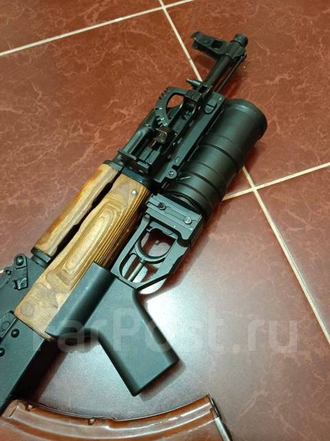 Охолощенный СХП автомат Калашникова АКМ 7,62x39 с ГП-30 (страйкбол ...