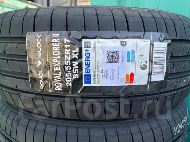RoyalBlack Royal Explorer II, 205/55R17, 17", 1 шт, в наличии, 205 мм ...