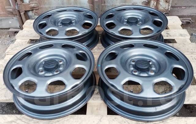 Оригинальные штампованные диски Suzuki R15 4,5J 100x4. 4 шт. Отправка ...