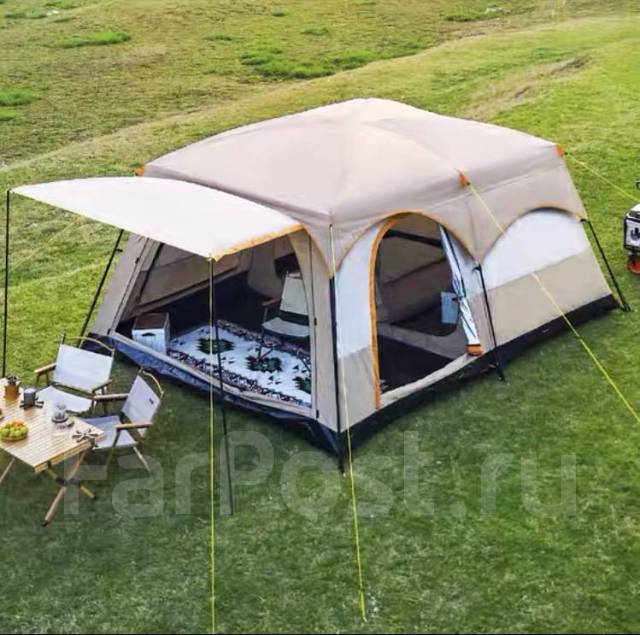 Палатка кемпинговая, новый, в наличии. Цена: 12 500₽ во Владивостоке