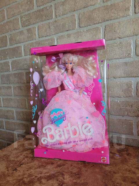 Кукла Барби 90-х! Barbie Happy Birthday 1990, новый, в наличии. Цена: 6 ...