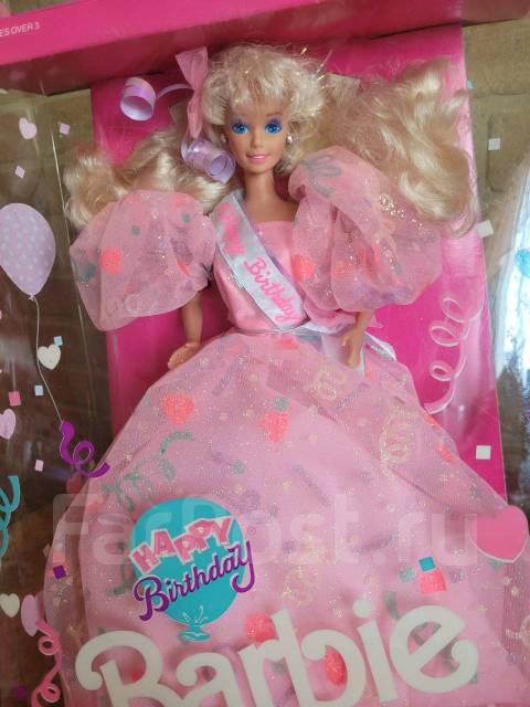 Кукла Барби 90-х! Barbie Happy Birthday 1990, новый, в наличии. Цена: 6 ...
