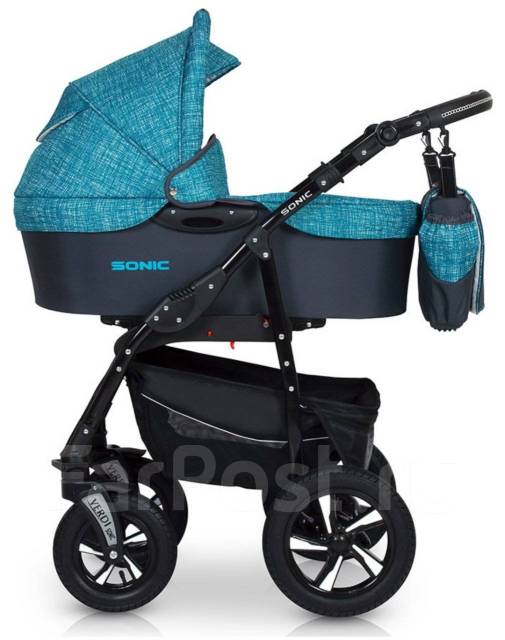 Коляска Verdi Sonic (Верди Соник) 3 в 1, б/у, в наличии. Цена: 15 500 ...