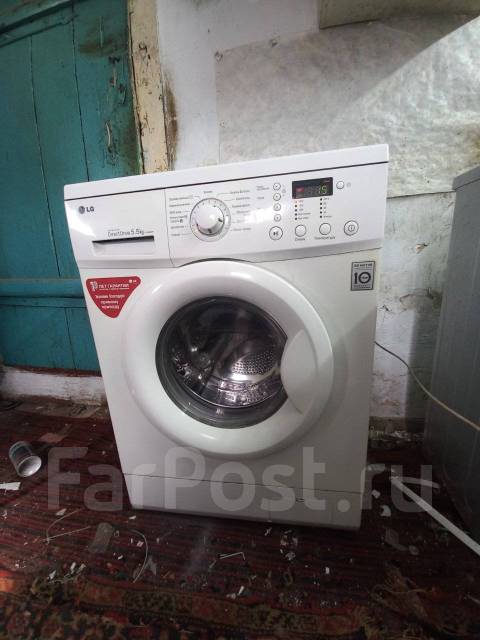 Стиральная машина LG 6 кг, LG, 6,0 кг, б/у, в наличии. Цена: 9 000₽ в ...