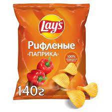 Чипсы ''Лейз'' 140 гр. 1/19 Лобстер рифленые, в наличии. Цена: 120₽ во ...