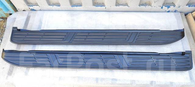 Накладки на подножки, Toyota Land Cruiser Prado 150, комплект 6 шт ...