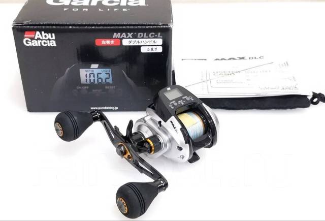 Катушка мультипликаторная ABU Garcia MAX DLC-L, новый, в наличии. Цена: 14 000₽ во Владивостоке