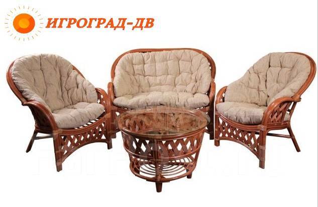 Мебель из натурального ротанга. Индонезия. Акция, новый, в наличии ...