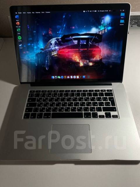 Apple MacBook Pro 15 2014 Mid, ноутбук, 15", 512 Гб, 16 гб, 2,2 ГГц ...