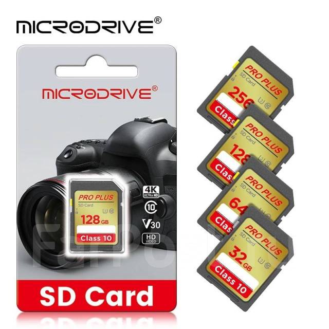 SD карта 32 Gb флэш-карта памятиsdxc SDHC карта класса 10/U3, 32 Гб, SD ...