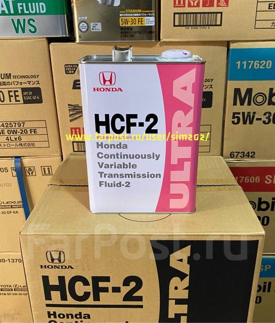 Масло Honda Ultra HCF-2 4л / 08260-99964 / Япония, синтетическое, 4,00 л. CVT (для вариаторов ...