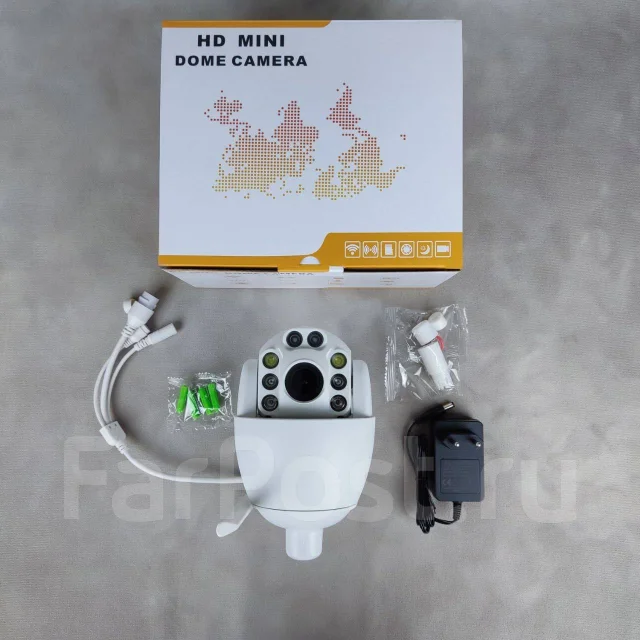 Наружная IP камера HD Mini PTZ Dome Camera 5MP WiFi (HD50M25HX-WIFI ...