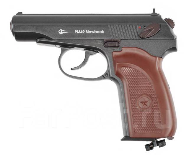 Пневматический пистолет Borner PM49 Blowback (Макарова) Новинка, новый ...