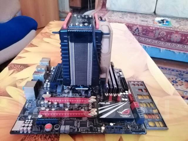 Материнская плата с в сборе, Z68, Asus, б/у, в наличии. Цена: 13 000₽ в ...