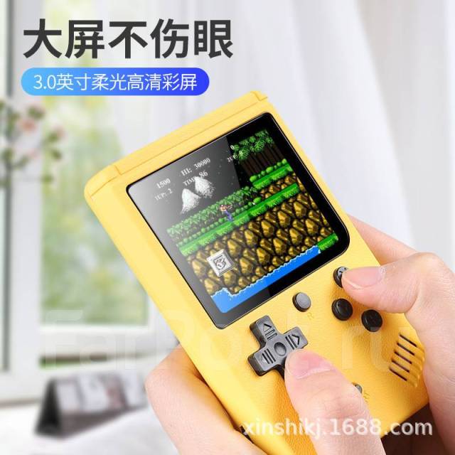 Игровая приставка SUP Macaron Mini Retro Gaming Machine 500 игр, новый ...