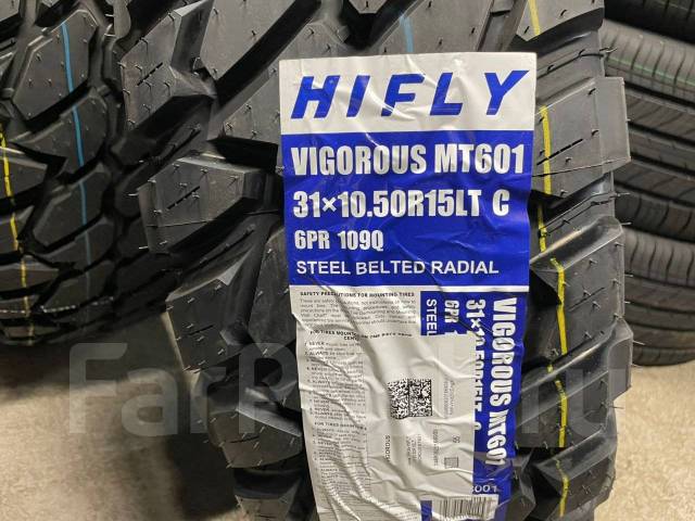 Hifly Vigorous MT601, LT 31x10.50 R15, 15", 1 шт, в наличии, радиальный ...