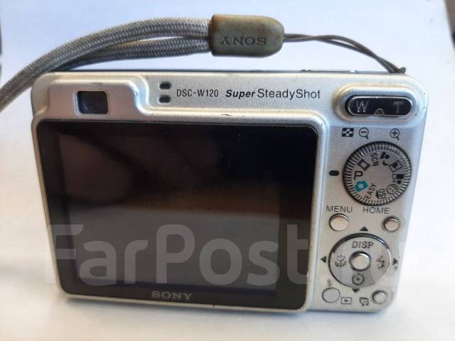 Цифровой фотоаппарат Sony Cyber-Shot DSC-W120, 7 - 7.9, 4х, б/у, в ...