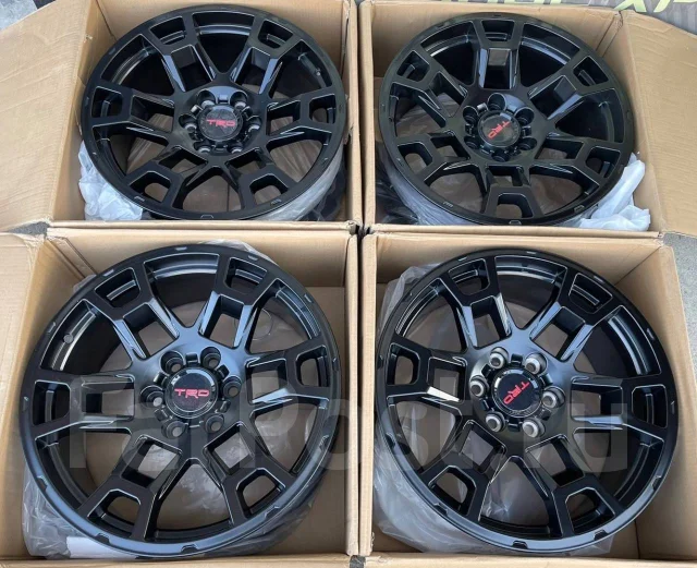 Литые диски TRD R20 6x139.7 9J ET20 ЦО106.1 №873, 20", 4 шт, 106,1 мм ...