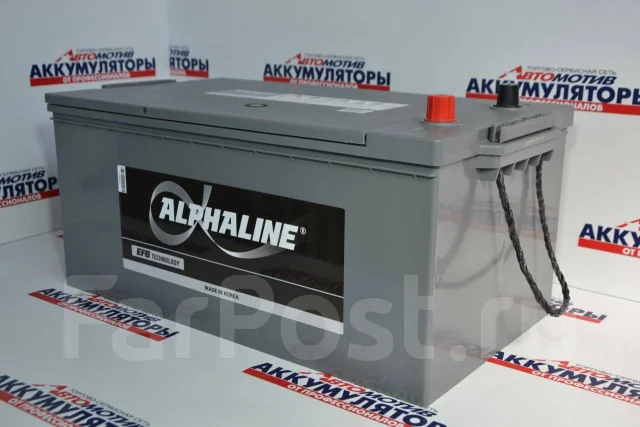 Аккумулятор Alphaline EFB 225 (SE 72512, C), 225 А.ч. новый, в наличии ...