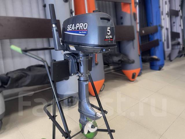 Лодочный мотор Sea Pro Т 5 S, 5,00 л.с. S (381 мм), 2018 год ...