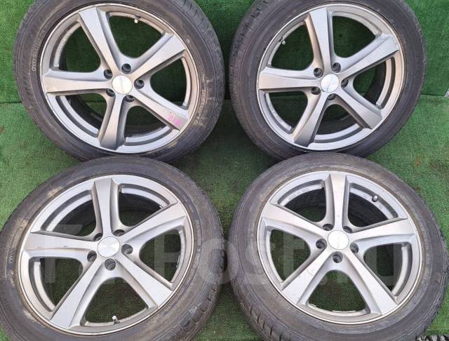 Литые диски enkei rivazza R17, 17", 1 шт, 5x100, 4 шт, б/у, в наличии ...