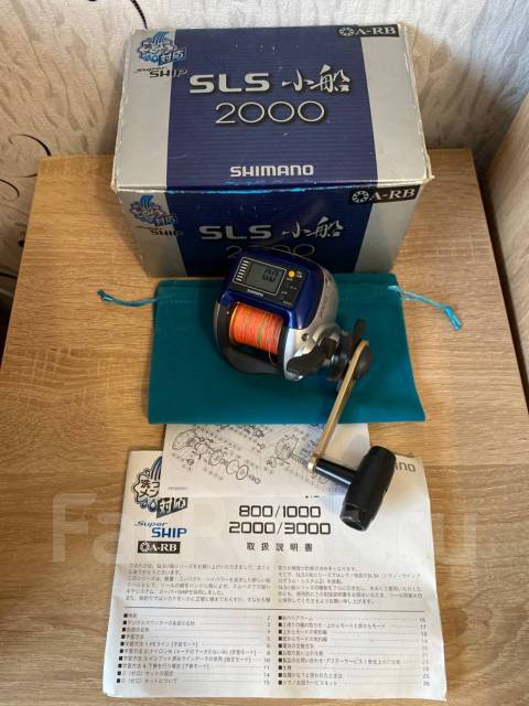 Катушка мультипликаторная Shimano SLS 2000 (обсл), б/у, в наличии. Цена ...