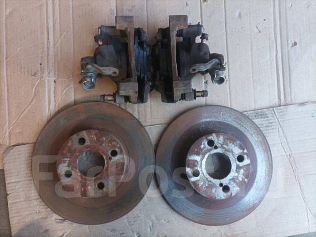 Суппорт тормозной задний + диски AE111 4AGE MT BRZ купить в Хабаровске ...