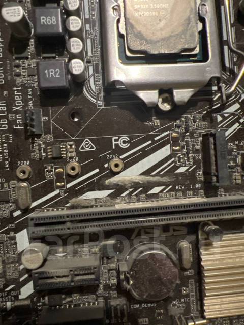 Комплект материнская плата + процессор, LGA 1151, Asus, б/у, в наличии ...