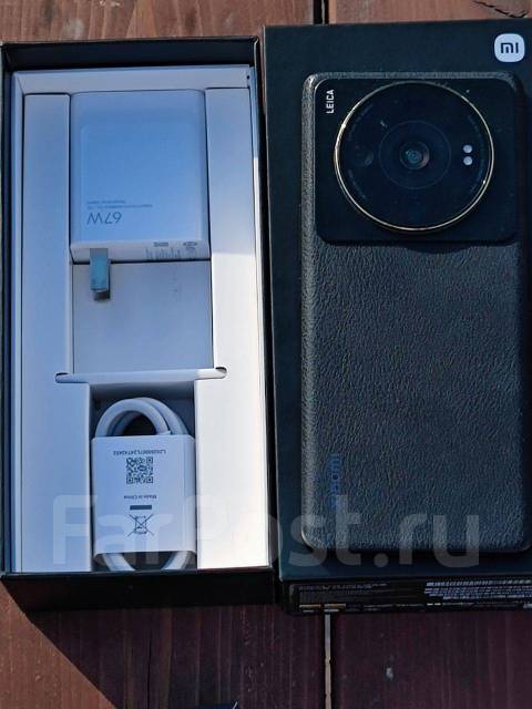 Xiaomi 12 s ultra, 256 гб, 6.73", черный, 4G LTE, 5G, Dual-SIM, NFC, б ...